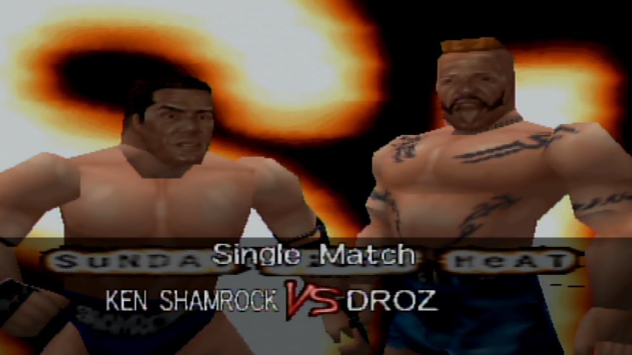WWF WrestleMania 2000 - Ken Shamrock vs. Droz - No DQ Match - YouTube