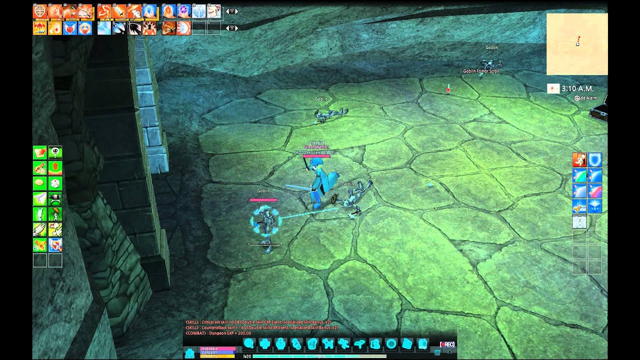 [Mabinogi] 3 new Close Combat Skills - YouTube