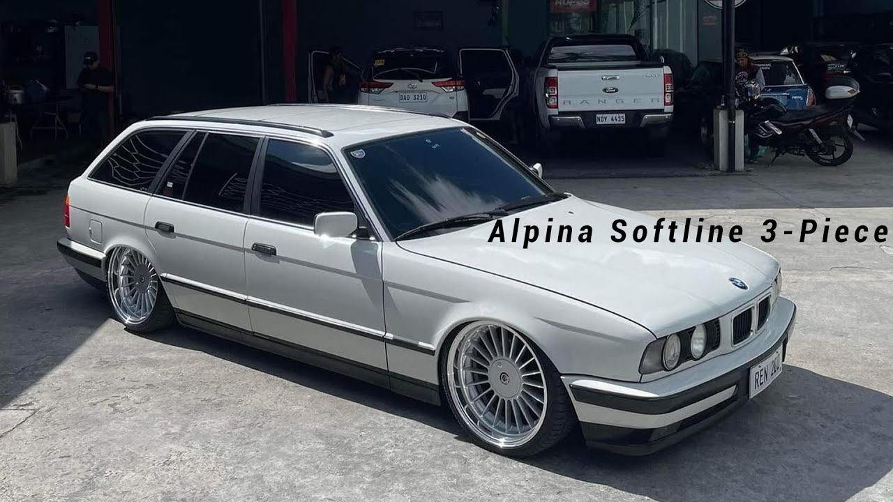 Multi-Piece Wheel Highlight - Alpina Softline 3-Piece (E34 Wagon) - YouTube