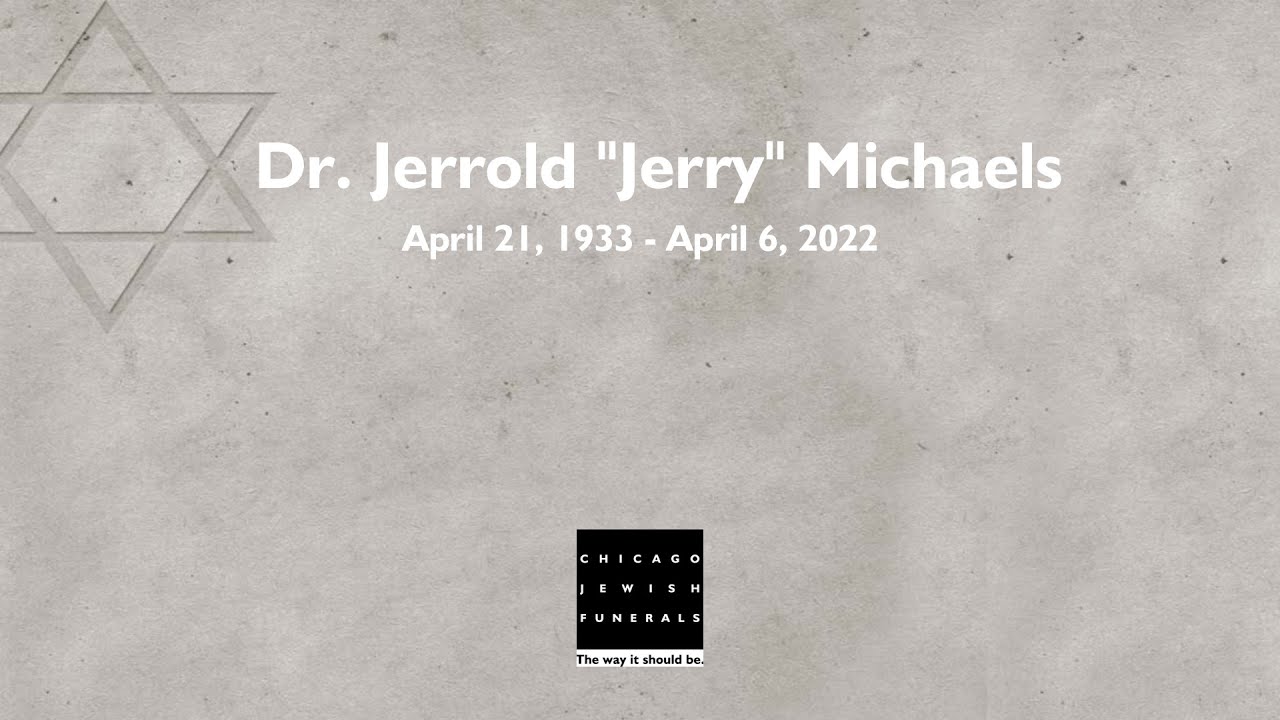 Dr. Jerrold "Jerry" Michaels - YouTube