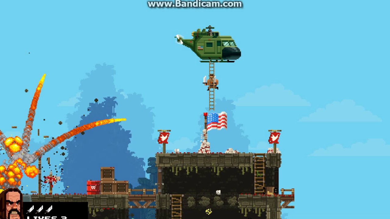 Broforce Gameplay Level 1 - YouTube