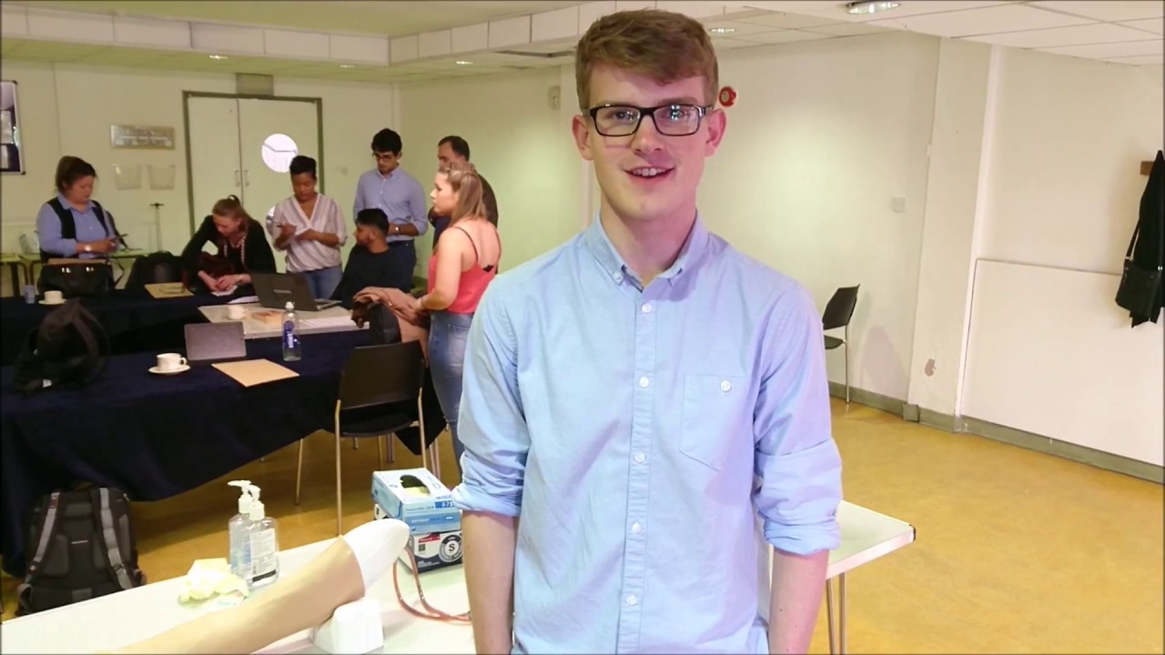 UCL Medic Declan attends Phlebotomy Training with Floreo Associates ...