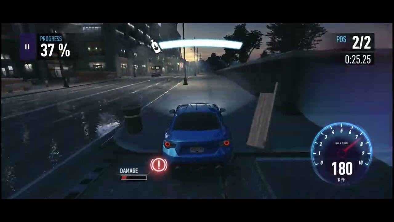 Night racing game #car race and win 1st - YouTube