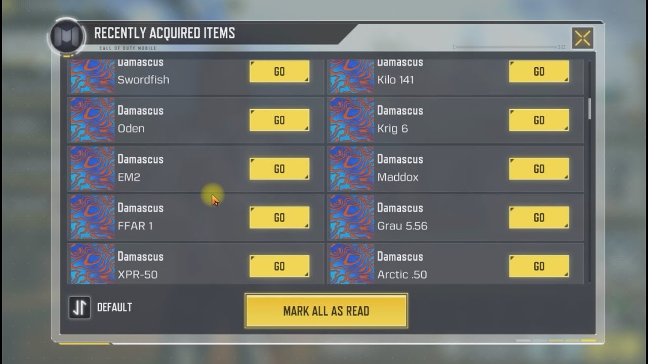 Unlocking the DAMASCUS Camo + REACTION #codmobile #codm - YouTube