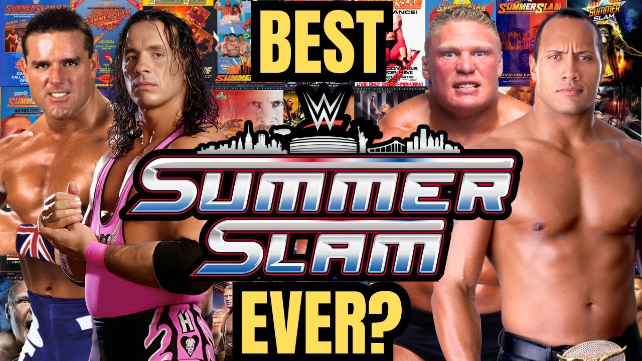 Ranking the TOP 10 BEST WWE SummerSlam Events EVER! (Did We Get #1 ...