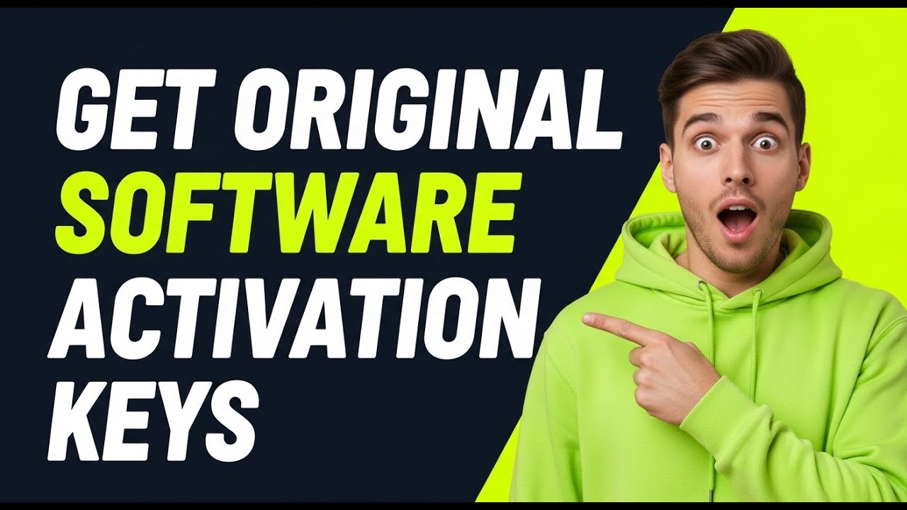 How to Get Genuine PC Software Activation Keys in Minutes (SCAM FREE ...