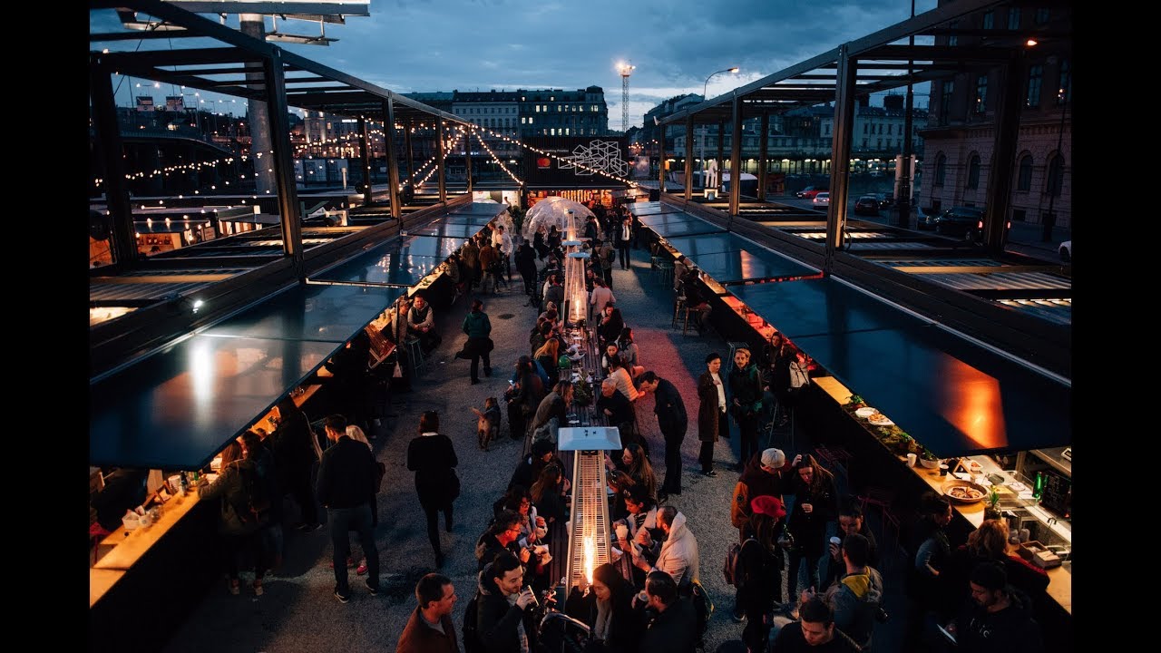 Manifesto, a Food 'n Culture Market in Prague - YouTube