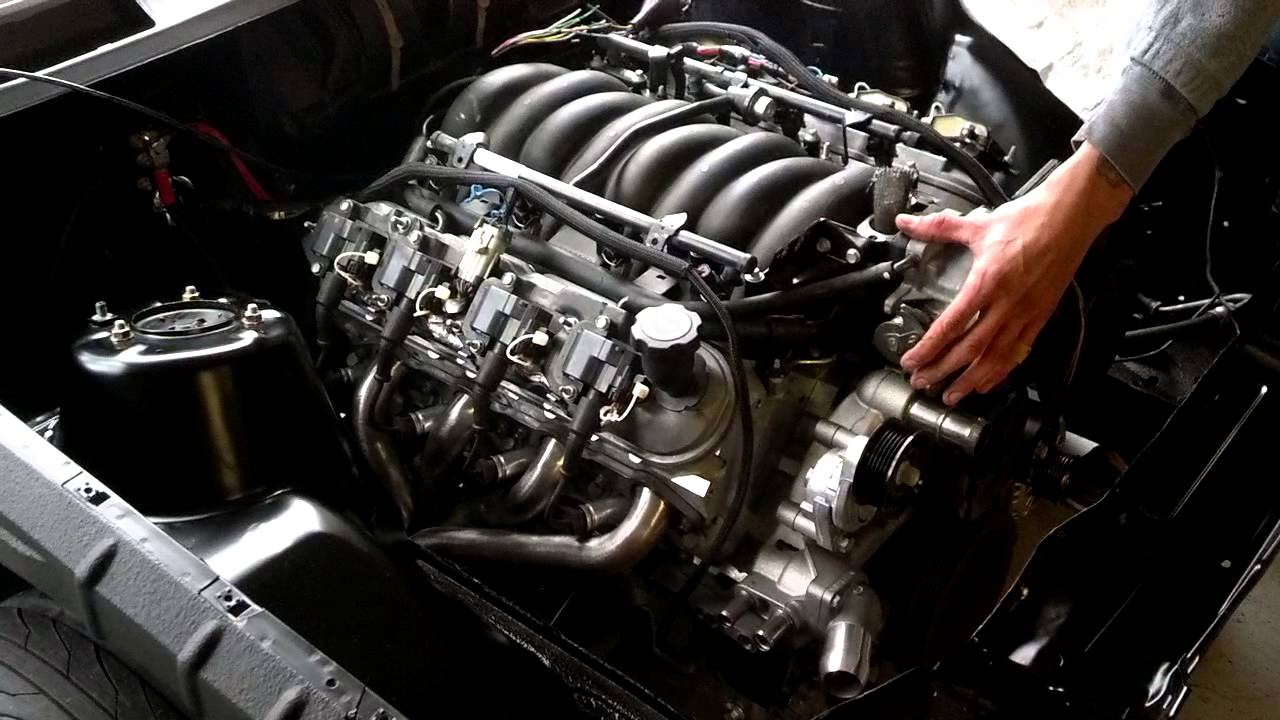 E30 M3 LS1 First Start - YouTube