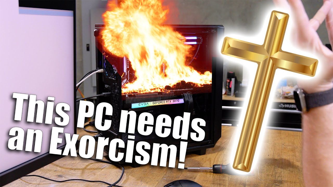 This PC is POSSESSED! SEND HELP! - YouTube