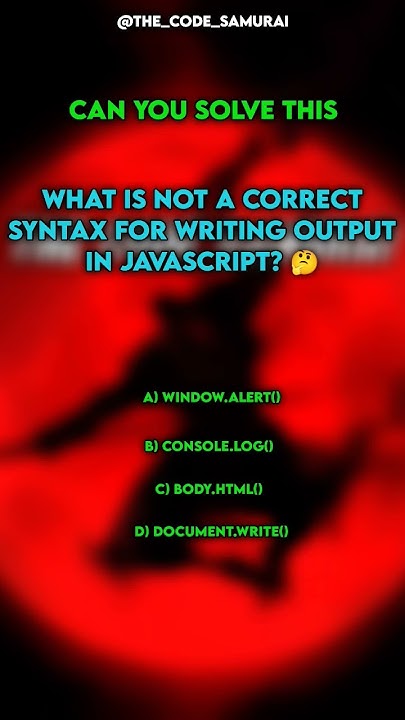 Can You Solve This question 🤔 #feedshorts #coding #javascripttutorial #python #javascript - YouTube