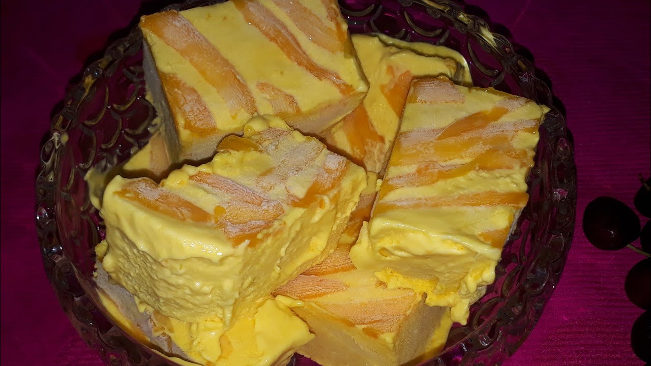 Mango Ice Cream With 3 Ingredients | Recipe by Kitchen Expert Muskan ...