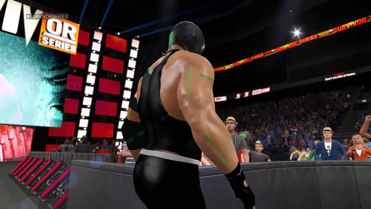 WWE 2K15 Spawn vs sub-zero vs Bane vs Tien - YouTube