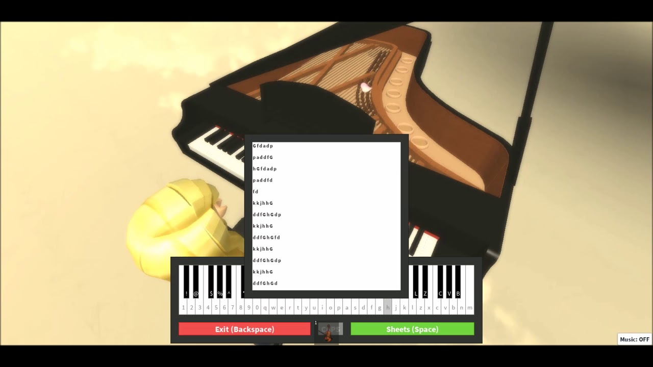 Fur Elise Roblox Piano Sheet Music 5 Escondeirijos Em Jogos No Roblox
