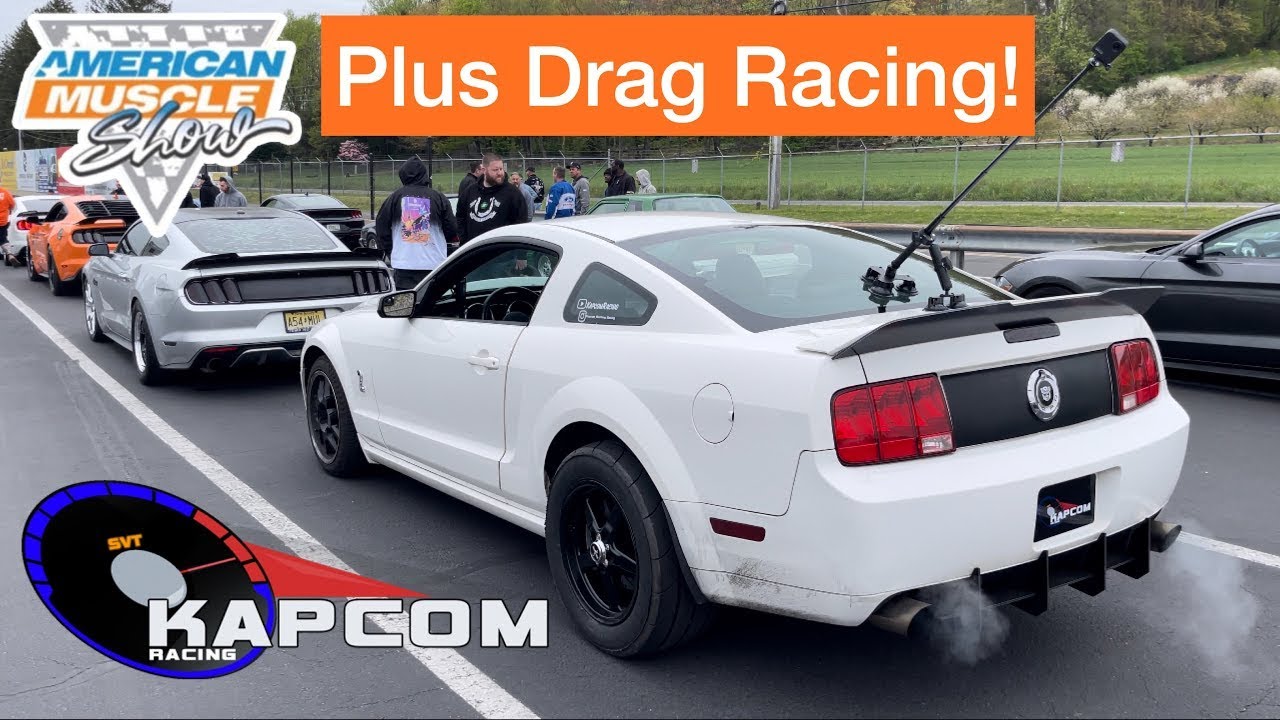 American Muscle Car Show 2024 *Drag Racing!* - YouTube
