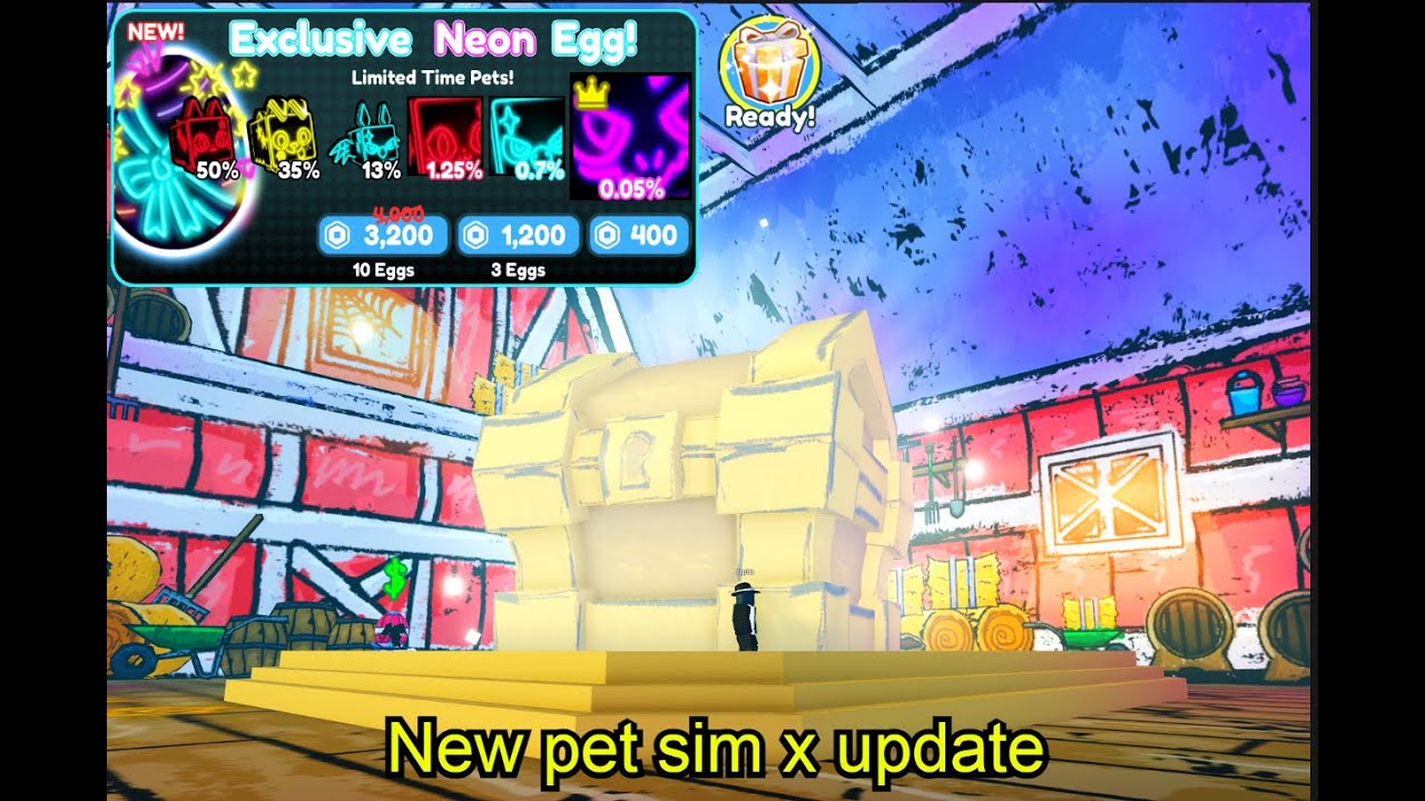 New pet Sim X Update! - YouTube