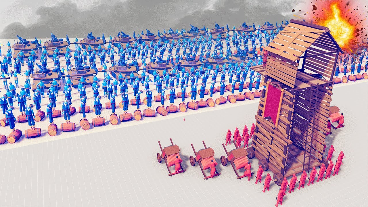 HWACHA GOD vs EVERY MELEE ARMY TOWER DEFENCE Tournament / Totally ...