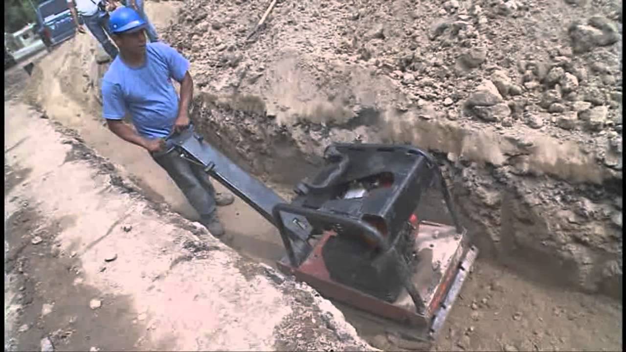 Preparación de Zanja - YouTube