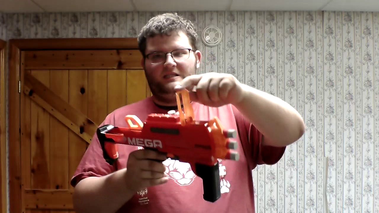 Nerf Gun Review: Mega Bulldog AccuStrike Series - YouTube