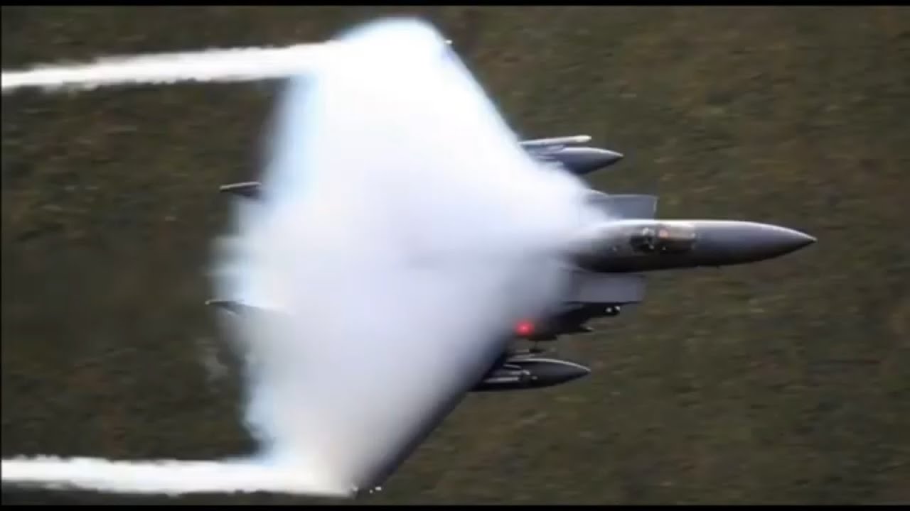 Sonic Boom Flights - Breaking the sound barrier - it is called Mach1 ...