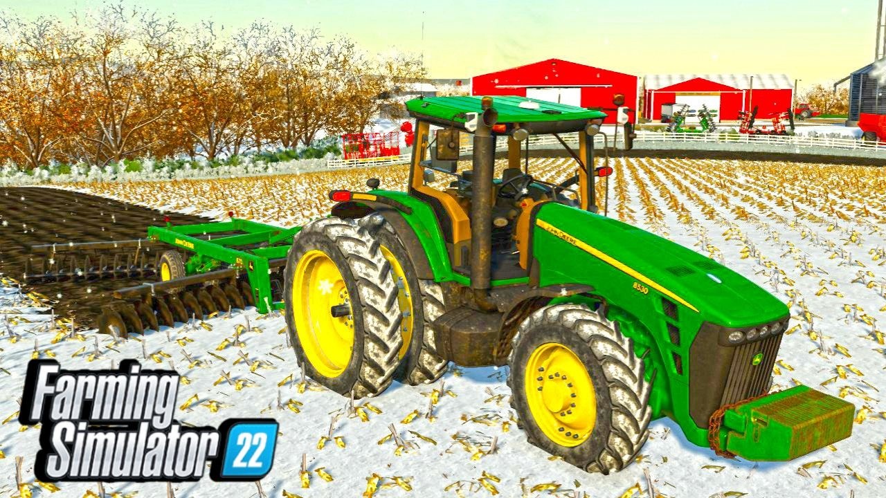 The Work Must Get Done In The SNOW!! | Farming Simulator 22 - YouTube