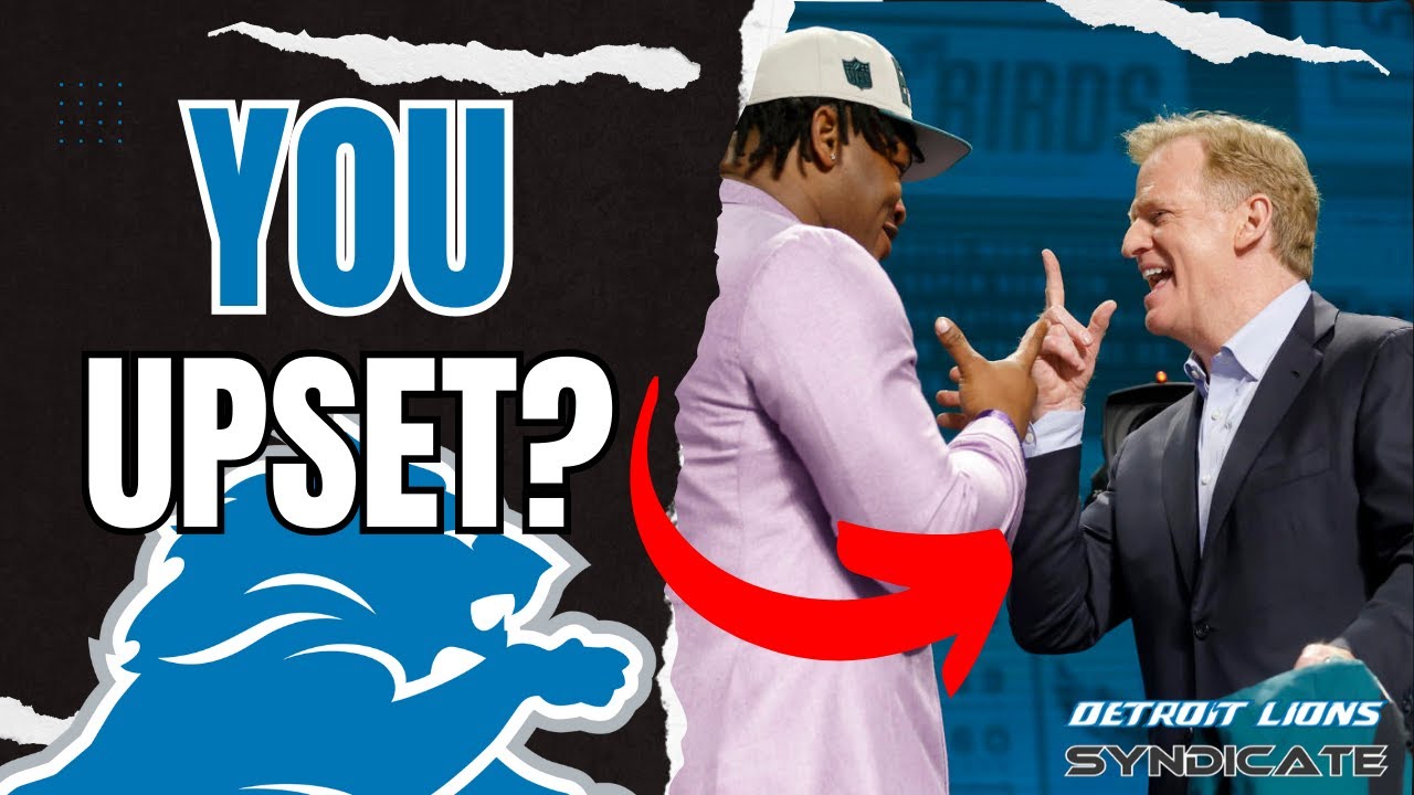 Are you UPSET the Detroit Lions PASSED on DRAFTING Jalen Carter? - YouTube