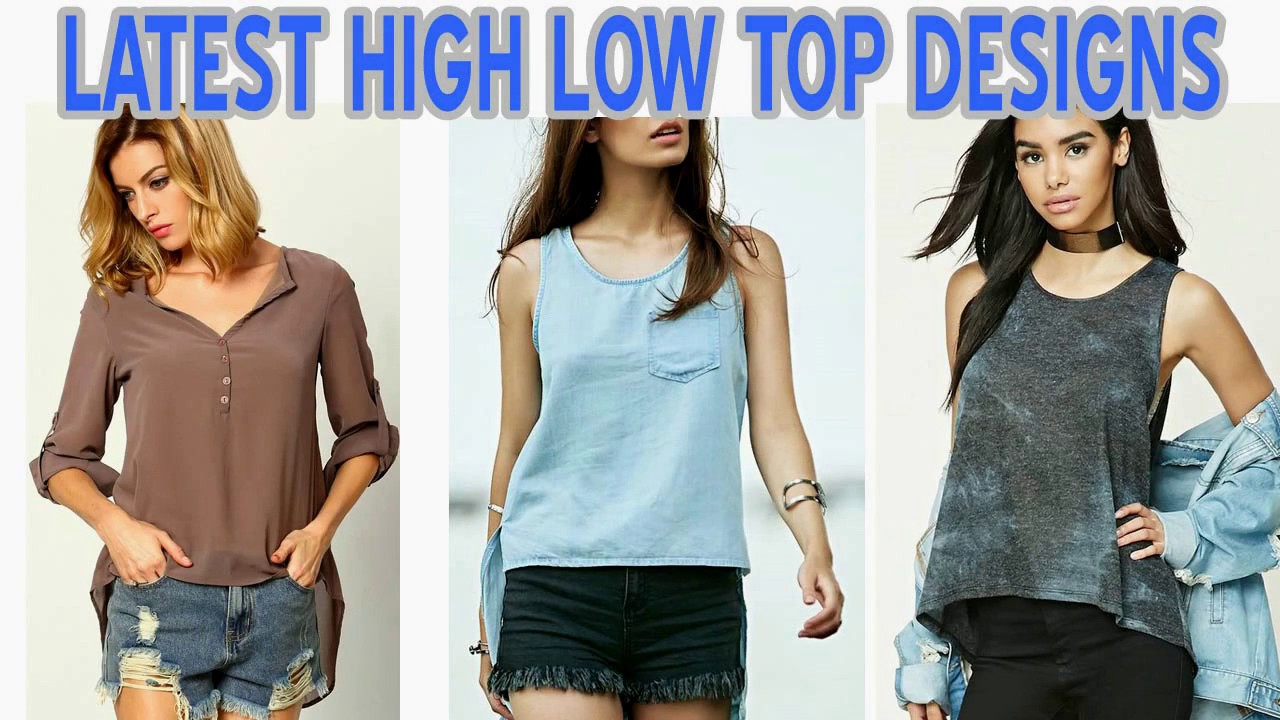 Latest High Low Top Designs for Women - YouTube