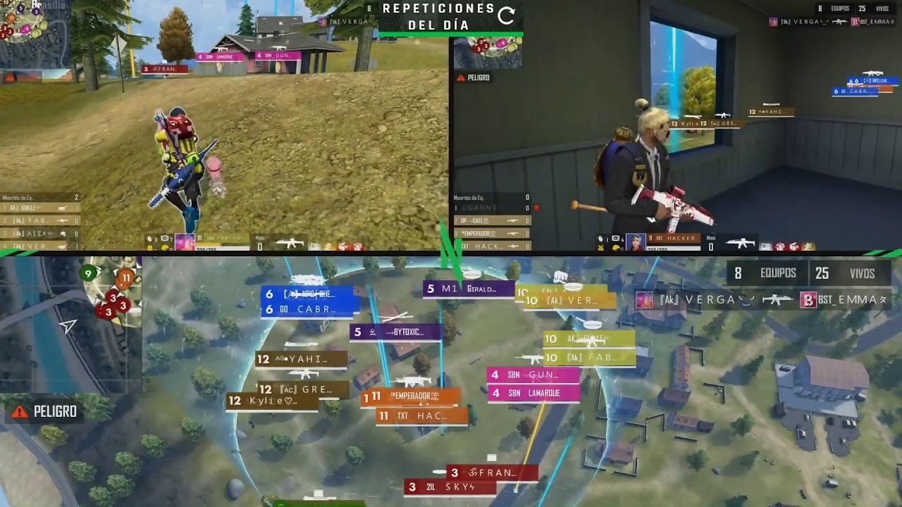 Semifinales 2 | Torneo 2 | Torneo Nacional Free Fire México - YouTube