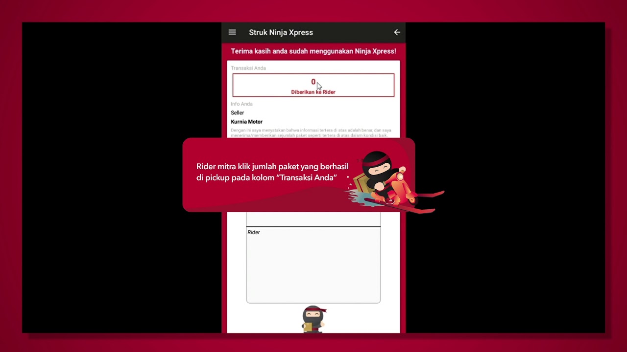 Cara Menggunakan Aplikasi Ninja Driver Mitra - YouTube