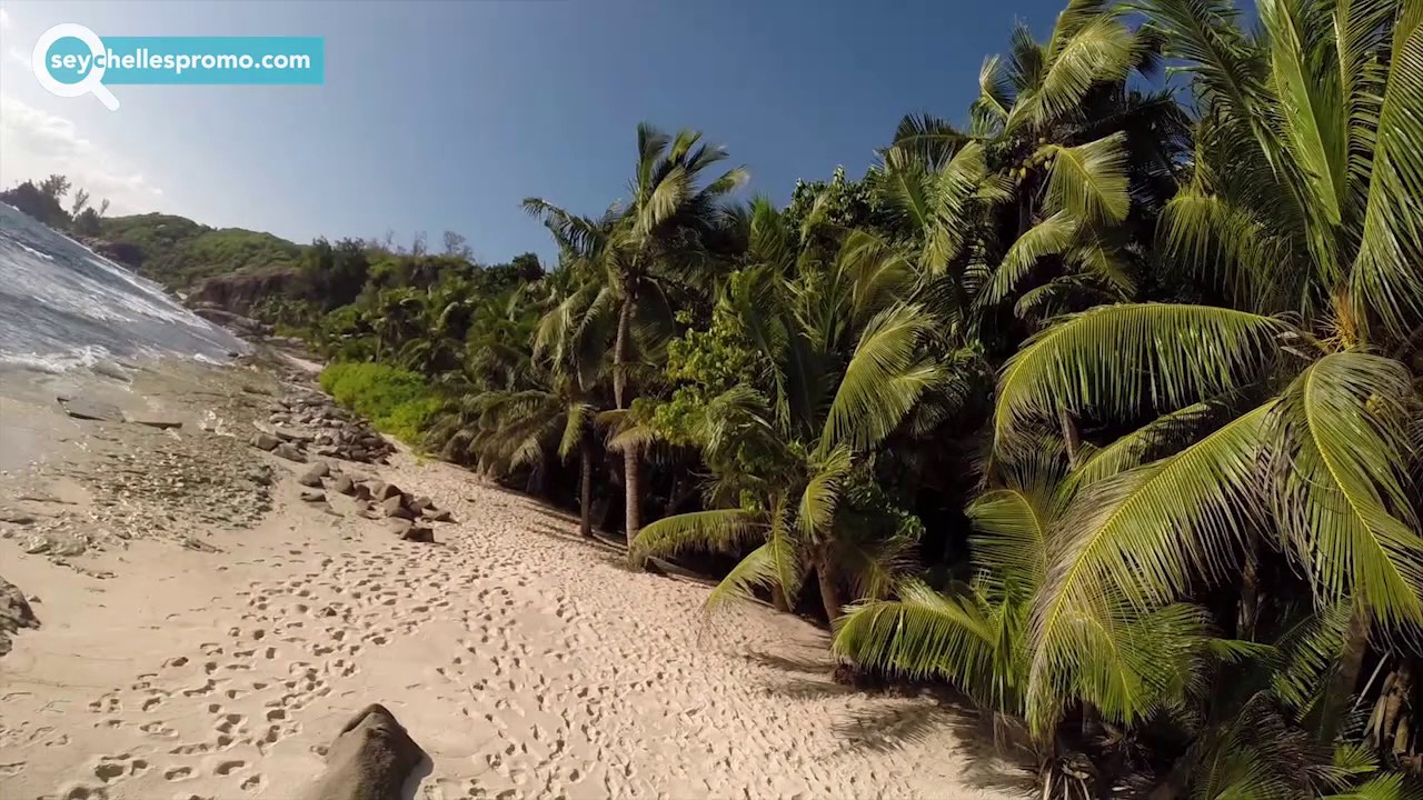 Seychelles #1 of the top beaches on Mahe - Anse Corail - YouTube