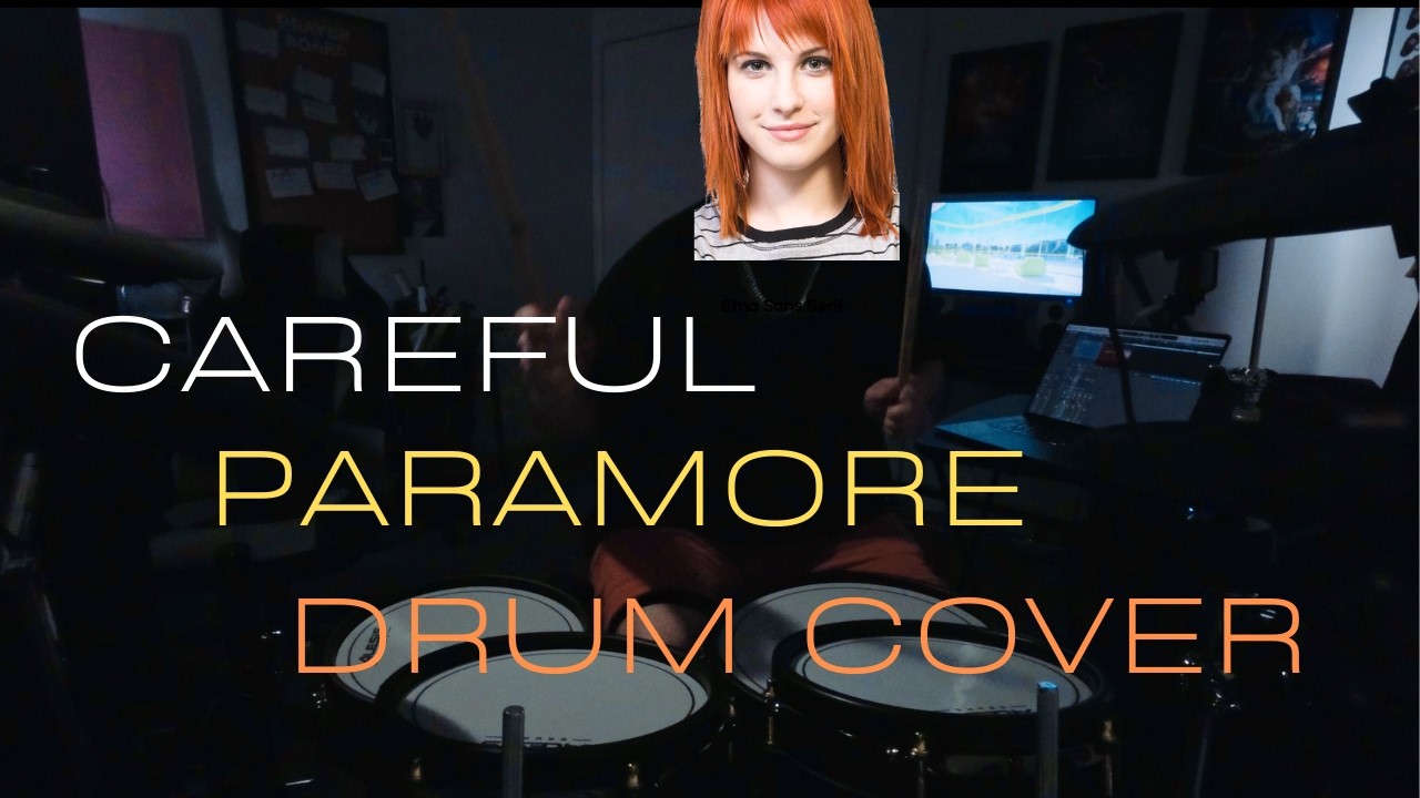 Paramore - Careful - (DRUM COVER) - YouTube