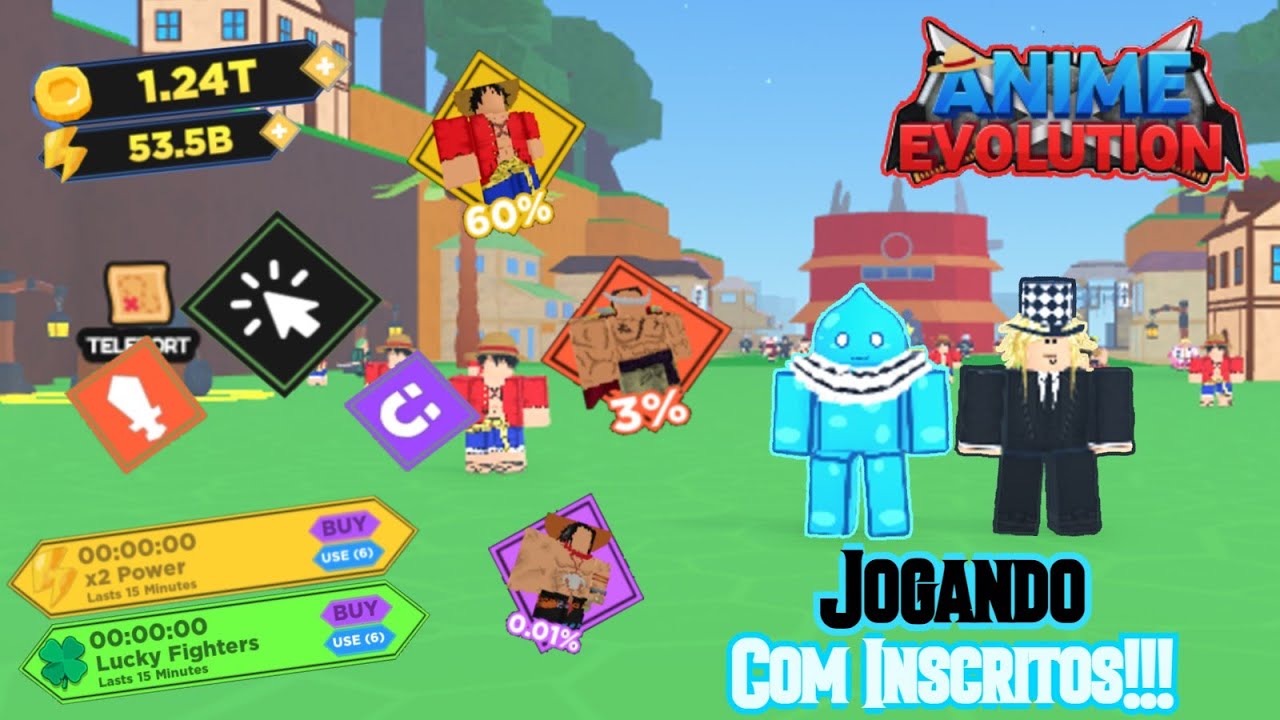 🔴〖 Jogando Anime Evolution Simulator Ao 𝗩 𝗜 𝗩 𝗢 | Iniciando no Game e ...