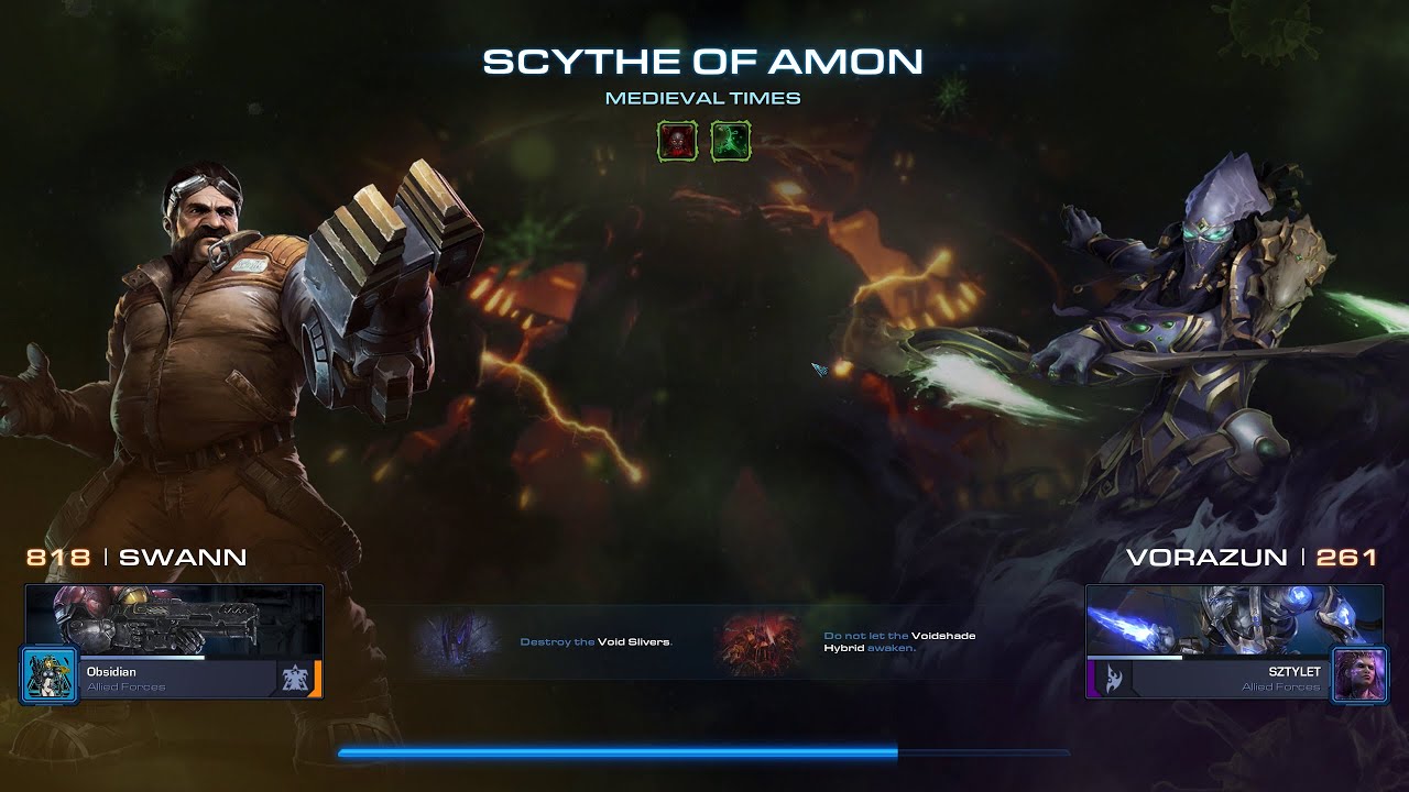 StarCraft 2 - Coop Mutation 372 - Medieval Times - YouTube