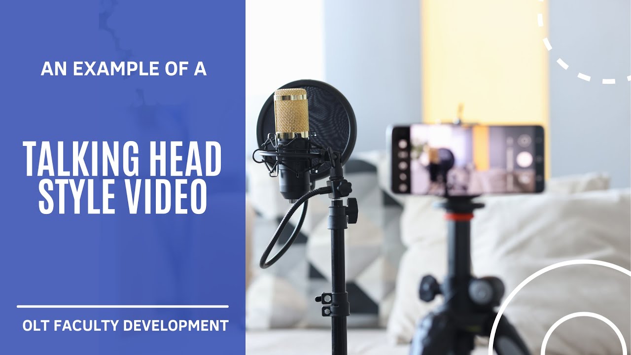 Example of a Talking Head Style Video - YouTube