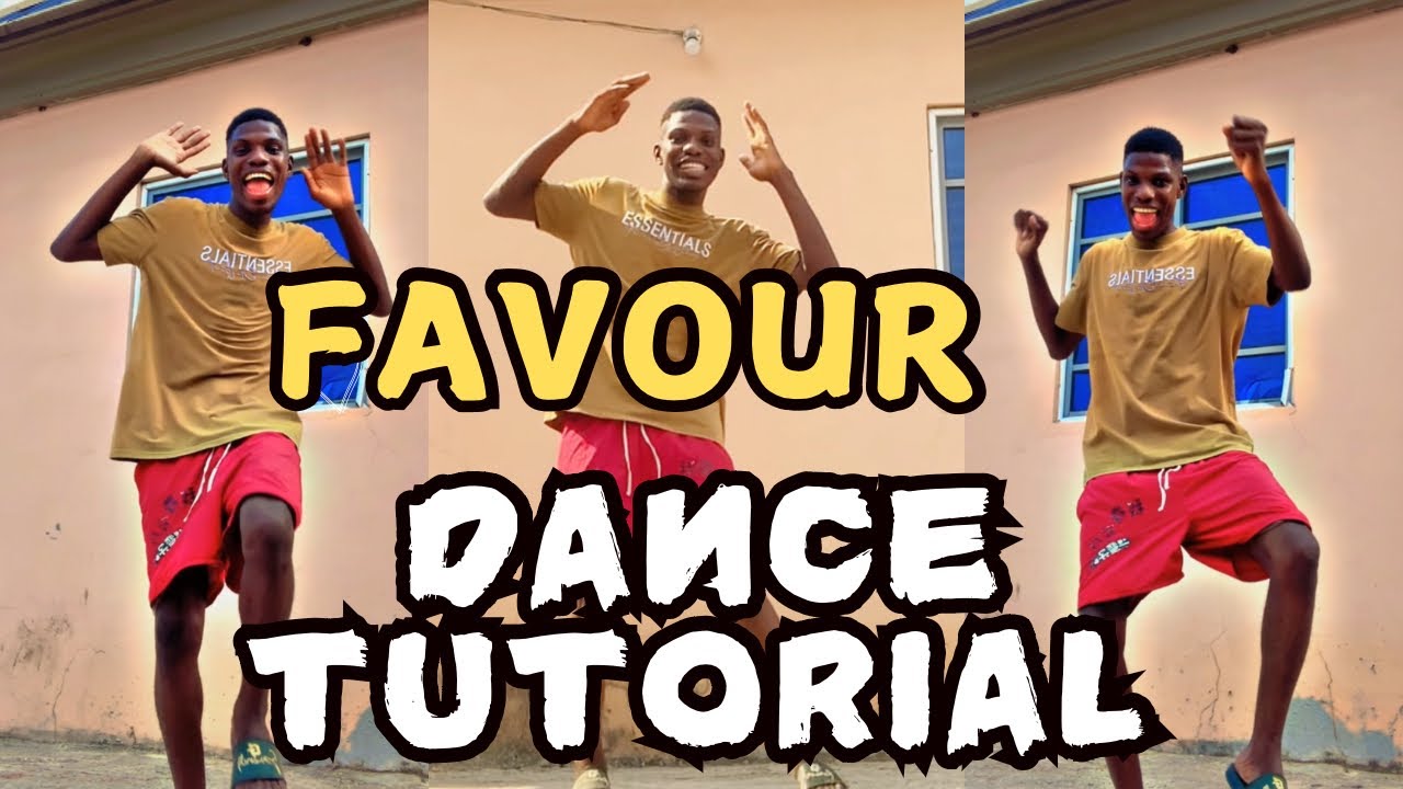 FAVOUR - LAWRENCE OYOR | AFRO DANCE TUTORIAL FOR BEGINNERS (EASY STEPS ...
