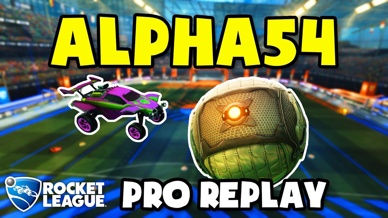 Alpha54 Pro Ranked 3v3 POV #126 - Rocket League Replays - YouTube