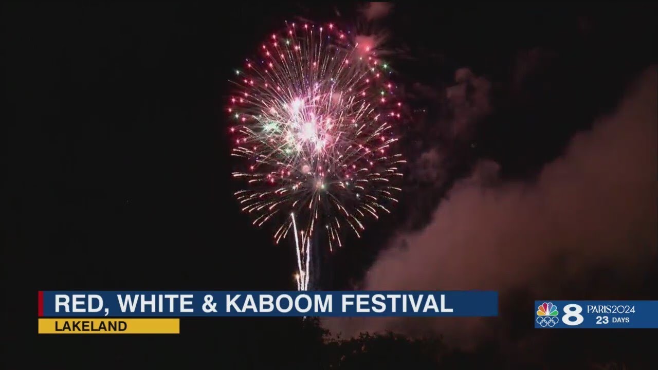 Lakeland celebrates Independence Day with 'Red, White & Kaboom ...