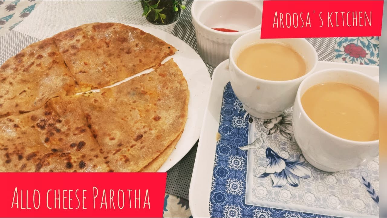 Cheese aloo parantha-cheese aloo paratha recipe - YouTube