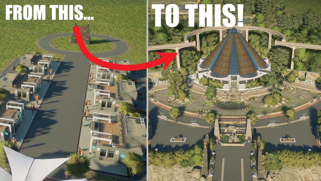 DO THIS to make your ENTRANCES NOT SUCK! | How to START A PARK ...