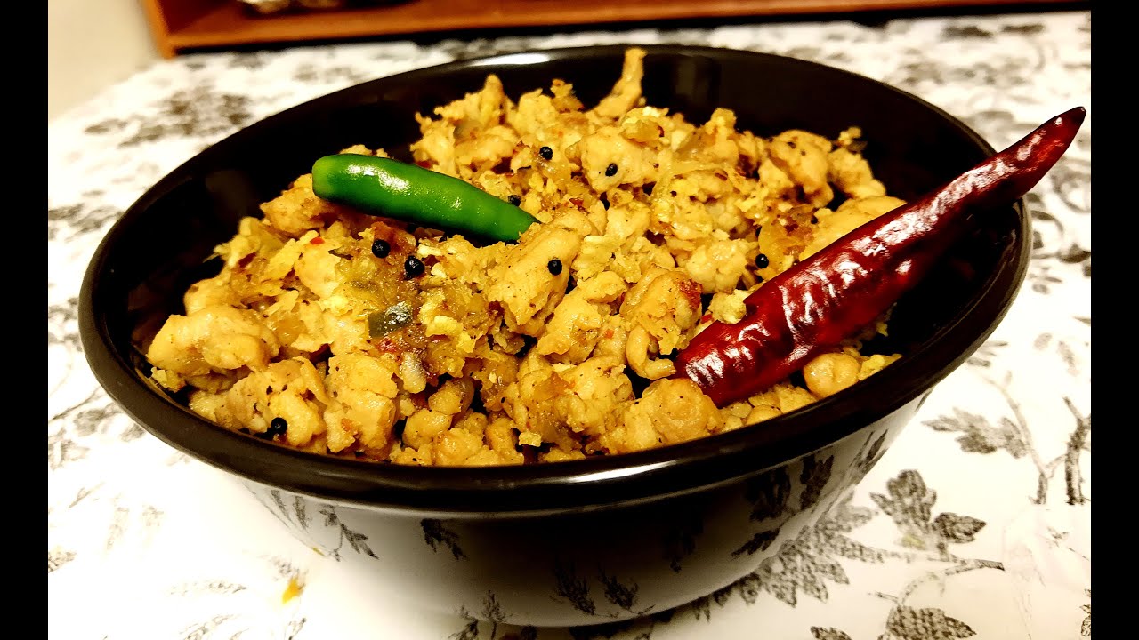Ground Chicken Stir Fry/Chicken Keema Stir Fry SCD/Chicken Keema Thoran ...