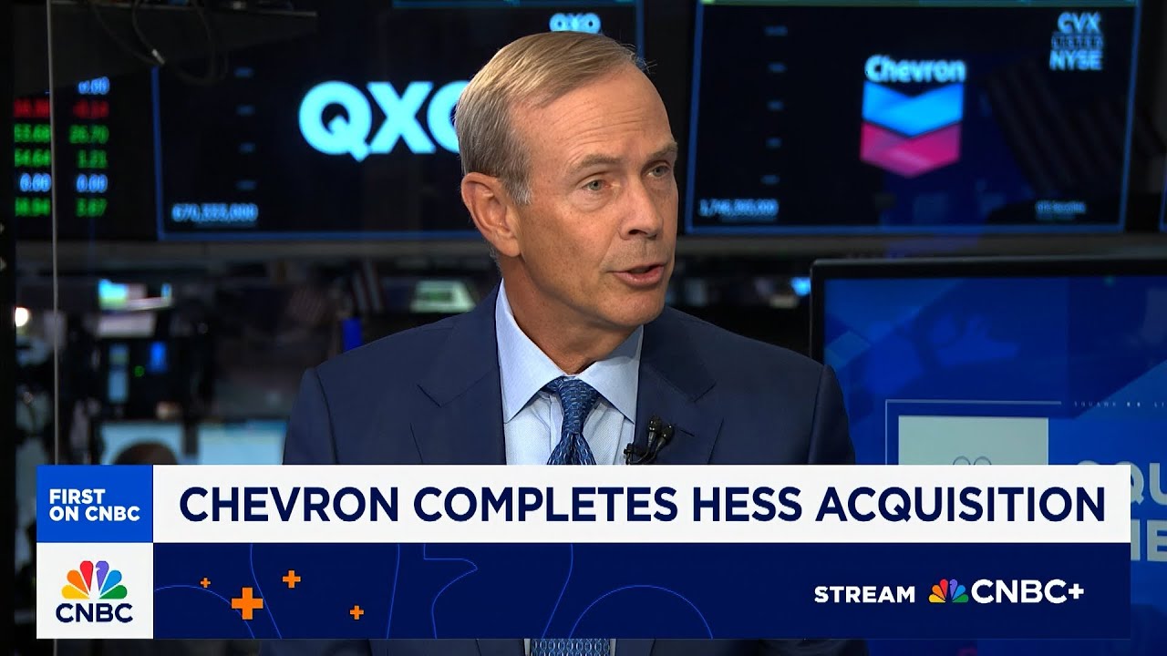 We’re Built for Long-Term Growth: Chevron CEO Mike Wirth Discusses Hess ...
