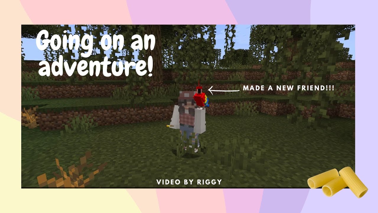 Minecraft Survival World ep.6-going on an expedition (riggy) - YouTube