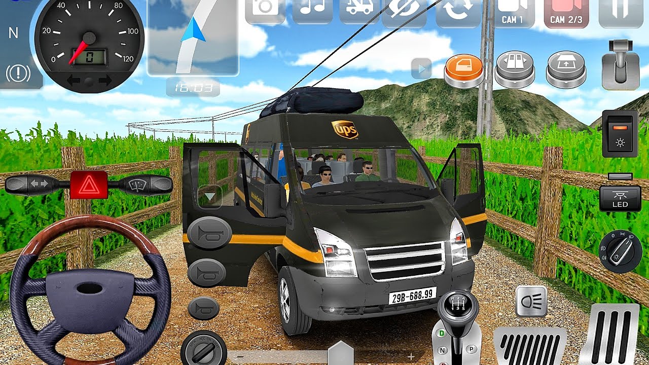 New Bus Games 2025 Ups Worldwide Services! Minibus Simulator Vietnam ...