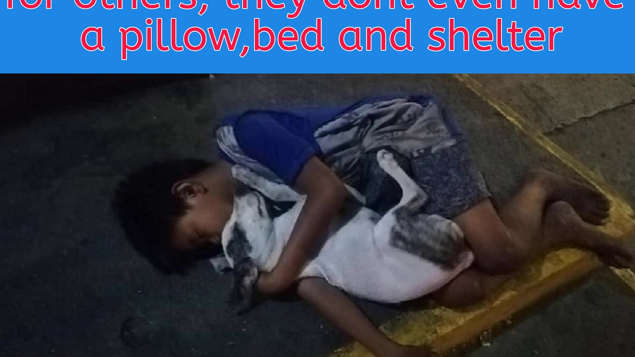 Homeless Child Seen in Viral Picture Video hugging his puppy pet dog ...