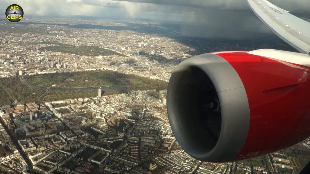BEST EVER London Approach: AV B787 circling all weather types, great ...