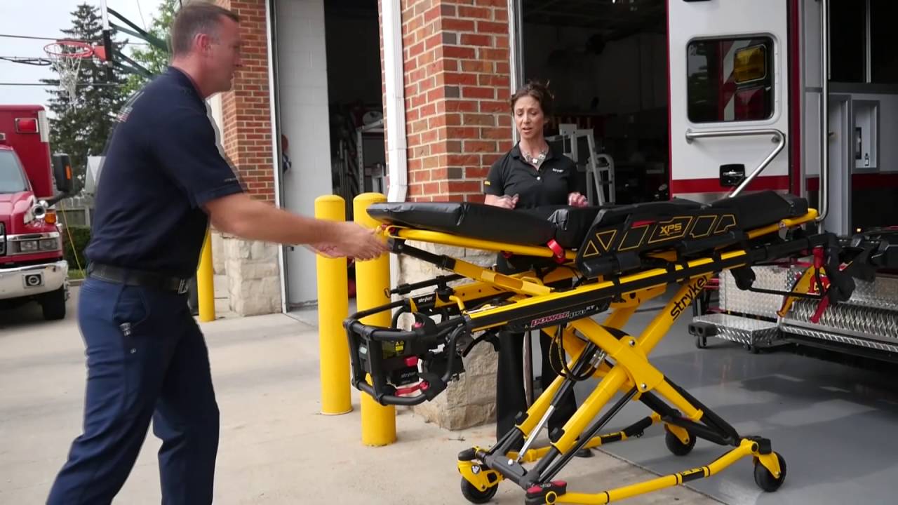 Whitehall Division of Fire's Power Load Cot System - YouTube