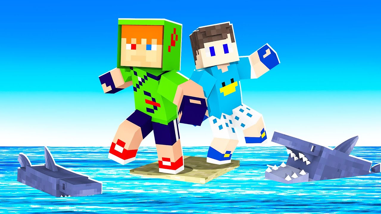 LUTE COM O TUBARÃO MUTANTE PARA GANHAR DIAMANTE NO MINECRAFT!! - YouTube