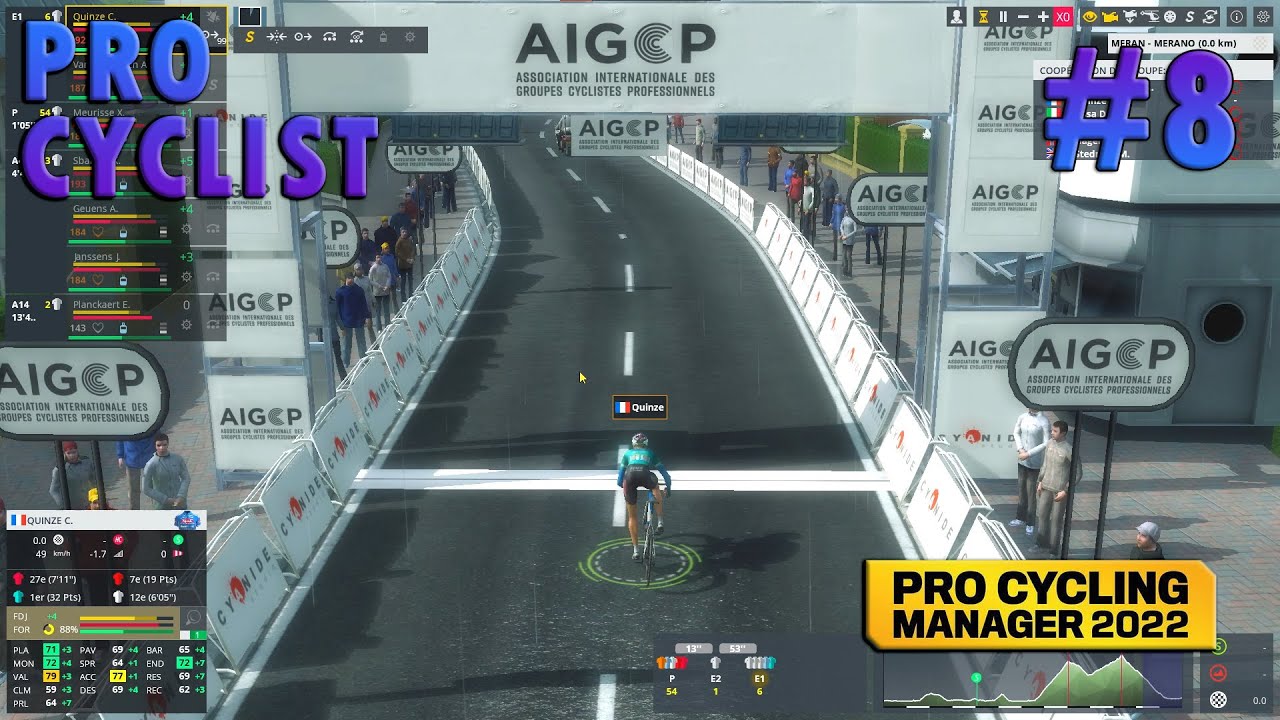 #8 PRO CYCLIST | VICTOIRE FACE AU COUREURS DU WORLD TOUR | PRO CYCLING ...