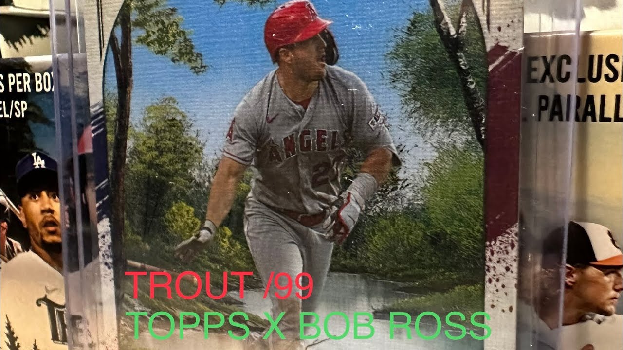Joy of Baseball! Pt. III - Topps X Bob Ross - YouTube