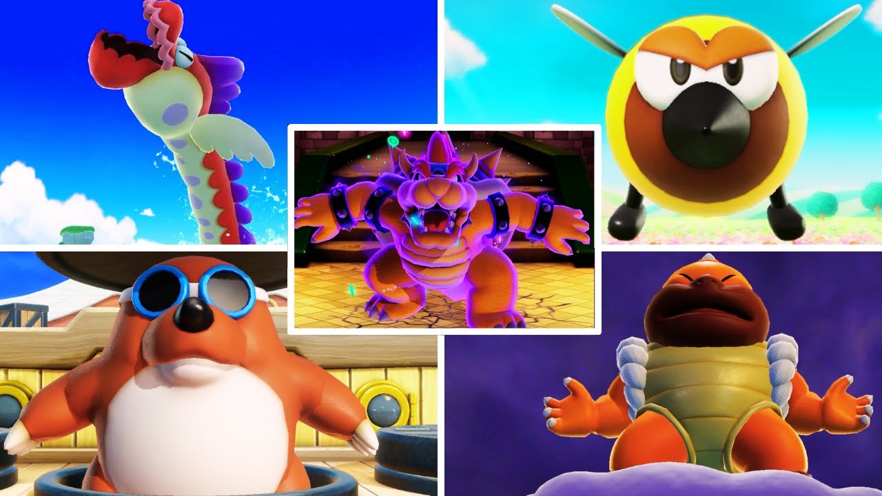 Super Mario Party Jamboree - All Boss Fights ! - YouTube