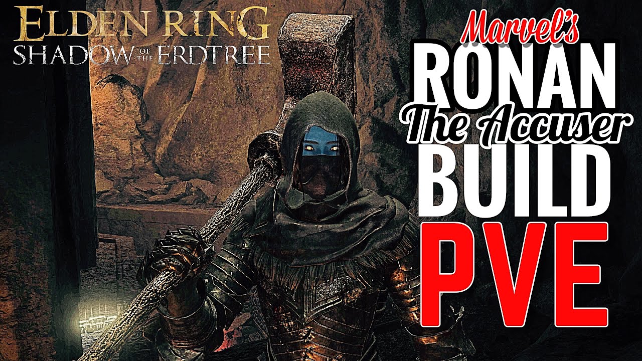 Marvel’s “RONAN The ACCUSER” PVE/PVP HAMMER BUILD - Elden Ring Shadow ...